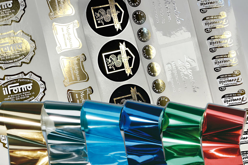 Hot stamp labels | Etinastro