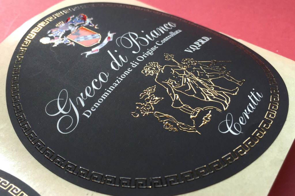 Screen print labels - Etinastro